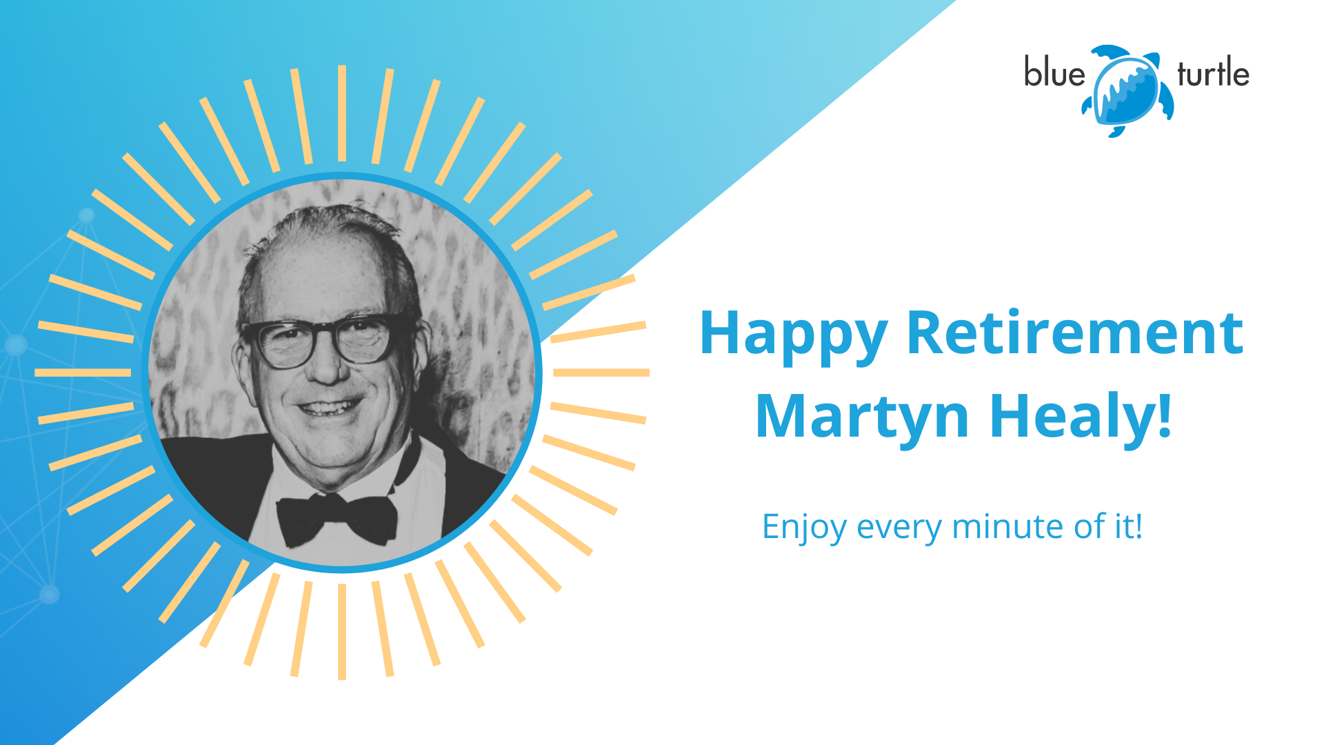 Happy Retirement Martyn Healy